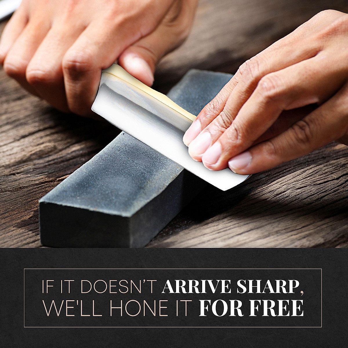 Gold Straight Razor Kit - Shave Ready Straight Razor, Stainless Steel Straight Edge Razor, Ebony Straight Razor For Men, Brush, Soap, Strop, Complete Gold Straight Razor Shaving Kit, Great Gift