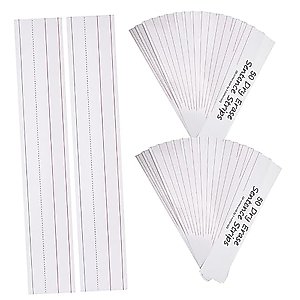 MAGICLULU 50pcs Small Dry Erase Board White Boards Homeschool Supplies White Boards for Magnetic Whiteboard Erasable White Boards Supplies Sentence Learning Strips Note A6