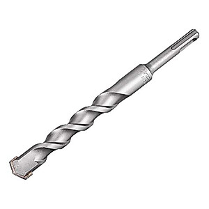 uxcell Masonry Drill Bit 20mm x 200mm Carbide Tipped Rotary Hammer Bit 10mm Round Shank for Impact Drill