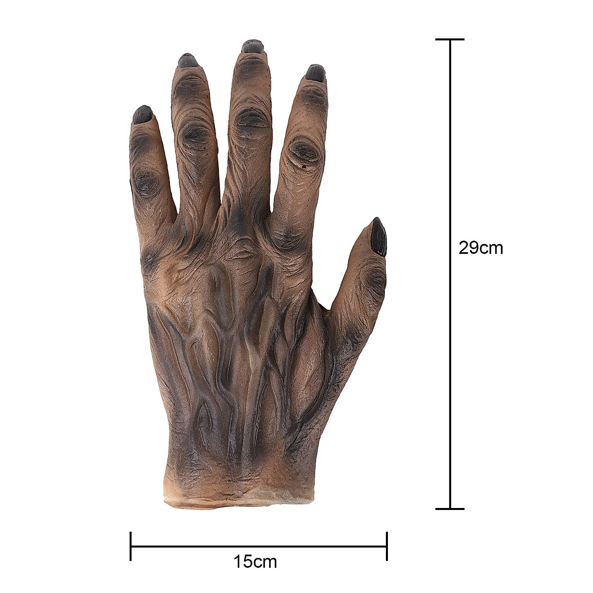 Werewolf Gloves Halloween Costume Wolf Gloves Party Cosplay Horror Gloves Dress up Role Play Devil Witch Finger Gloves Wolf Claws Paw Cat Gloves Halloween Props Mittens