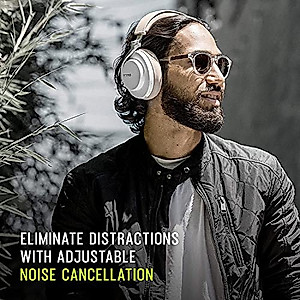 Shure AONIC 50 Wireless Noise Cancelling Headphones, Premium Studio-Quality Sound, Bluetooth 5 Wireless Technology, Comfort Fit Over Ear, 20 Hours Battery Life, Fingertip Controls - Brown