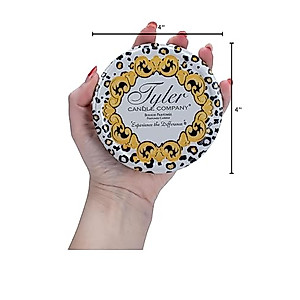 Platinum Tyler 22 oz Large Scented Jar Candle,White