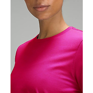 Lulucheri Women's Workout T-Shirt Short Sleeve Lightweight Crew Neck Shirts Yoga Running Exercise Athletic Tee Top (XX-Large, Pitaya Pink)