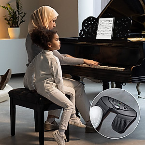 LEKATO Wireless Page Turner Pedal Ipad, Rechargeable Music Page Turner Foot Pedal Bluetooth Page Turner Pedal Silent Page Turner Pedal Wireless Page Turner Pedal for Ipad Tablets Phones App Controller