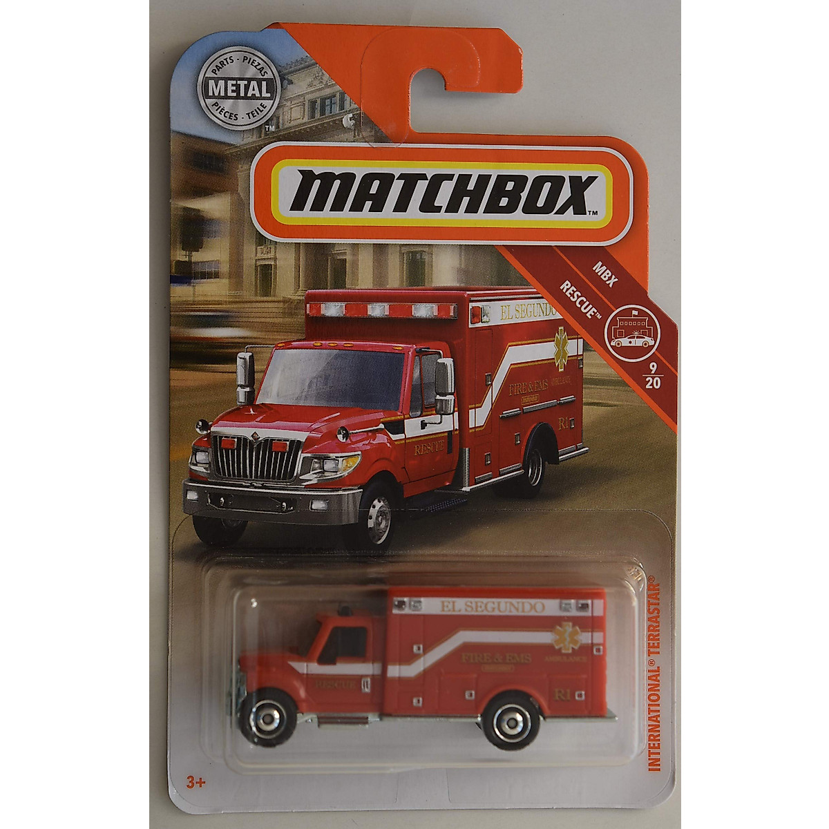 Matchbox Rescue Series International TERRASTAR 9/20, RED