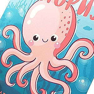 Sleazy Greetings Funny Valentine's Day Cards | Anniversary Cards for Husband Boyfriend | Birthday Card for Him | I Wish I Were an Octopus Card
