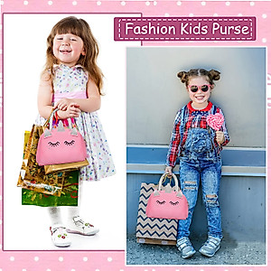 Play Purse Little Girls Toys - Fake Pretend Makeup for Toddlers with Girls Purse Pretend Play Girls Toys for 3 4 5 6 Year Old Toddler Purse Fake Kids Phone Birthday Gifts for Girls