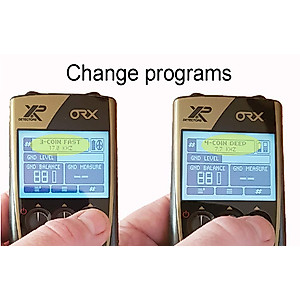 XP Metal Detectors ORX Detector - Specialized in Gold Hunting - FX02 Wired Headphones, WSAUDIO Wireless Headphones, HF Coil (9'') up to 50kHz, Remote Control and S-Telescopic Lite Stem (ORX-22FX02E)