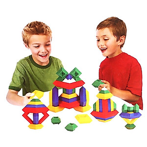 Agirlgle Building Blocks Stacking Toys for Kids Stacker Toy 3D Puzzle Stem Toys Pyramid Speed Cube， Creative Educational Toys for Kids Preschool Learning Toys Stacking Block