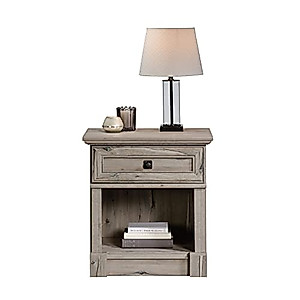Sauder Palladia Night Stand, L: 23.15" x W: 15.51" x H: 24.8", Split Oak Finish