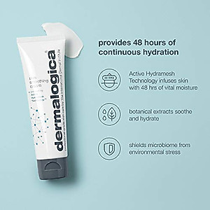 Dermalogica Skin Smoothing Cream (1.7 Fl Oz) Face Moisturizer with Vitamin C and Vitamin E - Infuses Skin with 48 Hours of Continuous Hydration