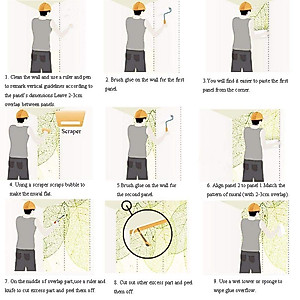 Custom Wallpaper 3D Photo Mural European-Style Garden Castle Landscape Wall Sticker 3D Wallpaper Wall Mural,200(W)140(H)cm