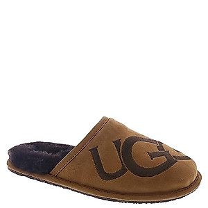 UGG Men's Scuff Logo Ii Slipper, Chestnut / Espresso, 11