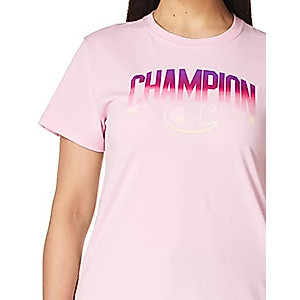 Champion Women's T-Shirt, Classic Cotton-Blend T-Shirt, Crewneck Tee, Jersey T-Shirt