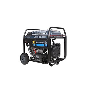 A-ITECH 6000 Watt Portable Generator Gas & Propane Dual Fuel Powered with Electric Start, 30 Amp, California CARB Compliant