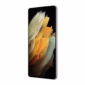 Samsung Galaxy S21 Ultra 5G, US Version, 128GB, Phantom Silver - Unlocked (Renewed)