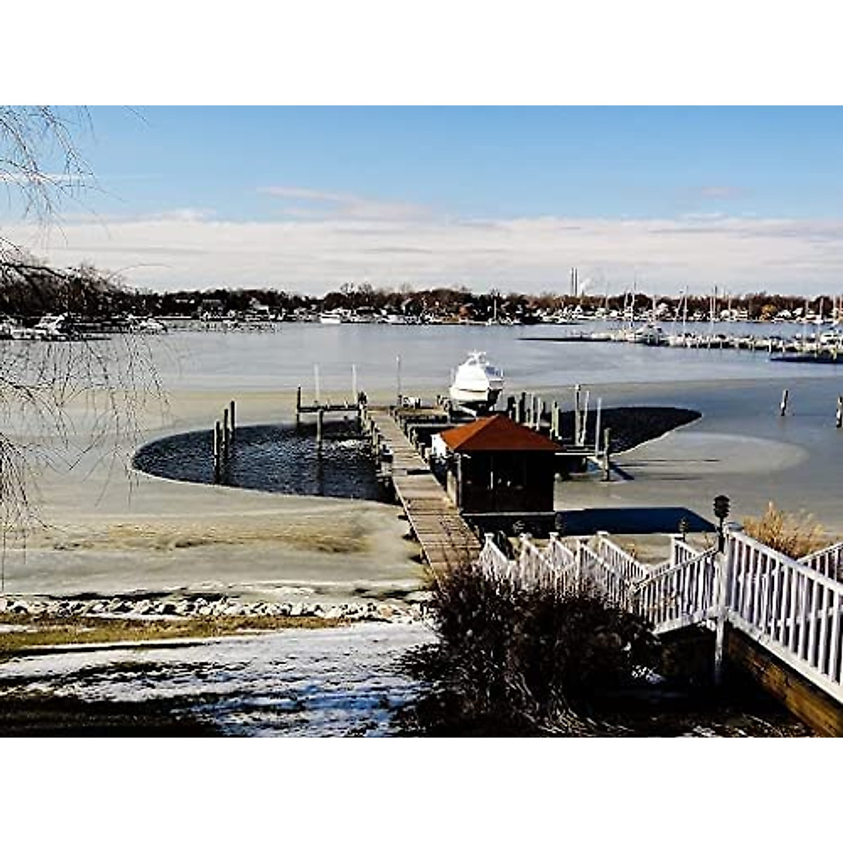 ICE EATER P1000/100-1 Horse Power 115V 100 Feet Power Cord - No Assembly Required | Pond De icer | Dock Bubbler Deicer | Marina De–Icer | Pond Aerator | Hydrasearch