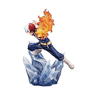 Kotobukiya My Hero Academia: Shoto Todoroki (Version 2) ARTFX J Statue, Multicolor
