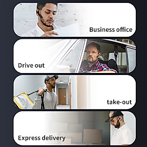 Bluetooth Earphones Suitable for Truck Drivers, Single Ear Bluetooth Earphones with Noise reducing Microphone, Suitable for Driving Business Offices for 120 Hours with Long Battery Life