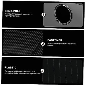 Amosfun 2 Pcs Plastic Transparent Shoe Box Shoes Storage Shoe Storage Shoes Closet Organizer Closet Drawer Divider Front Opening Shoe Holder Sneaker Storage Clothes Stackable Plastic Pp