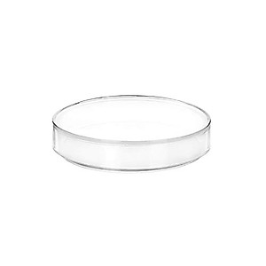 EISCO 12PK Polypropylene Petri Dishes with Lids - 95mm (3.75") Dish Diameter, 100mm (4") Lid Diameter, 13mm (0.5") Depth - Reusable