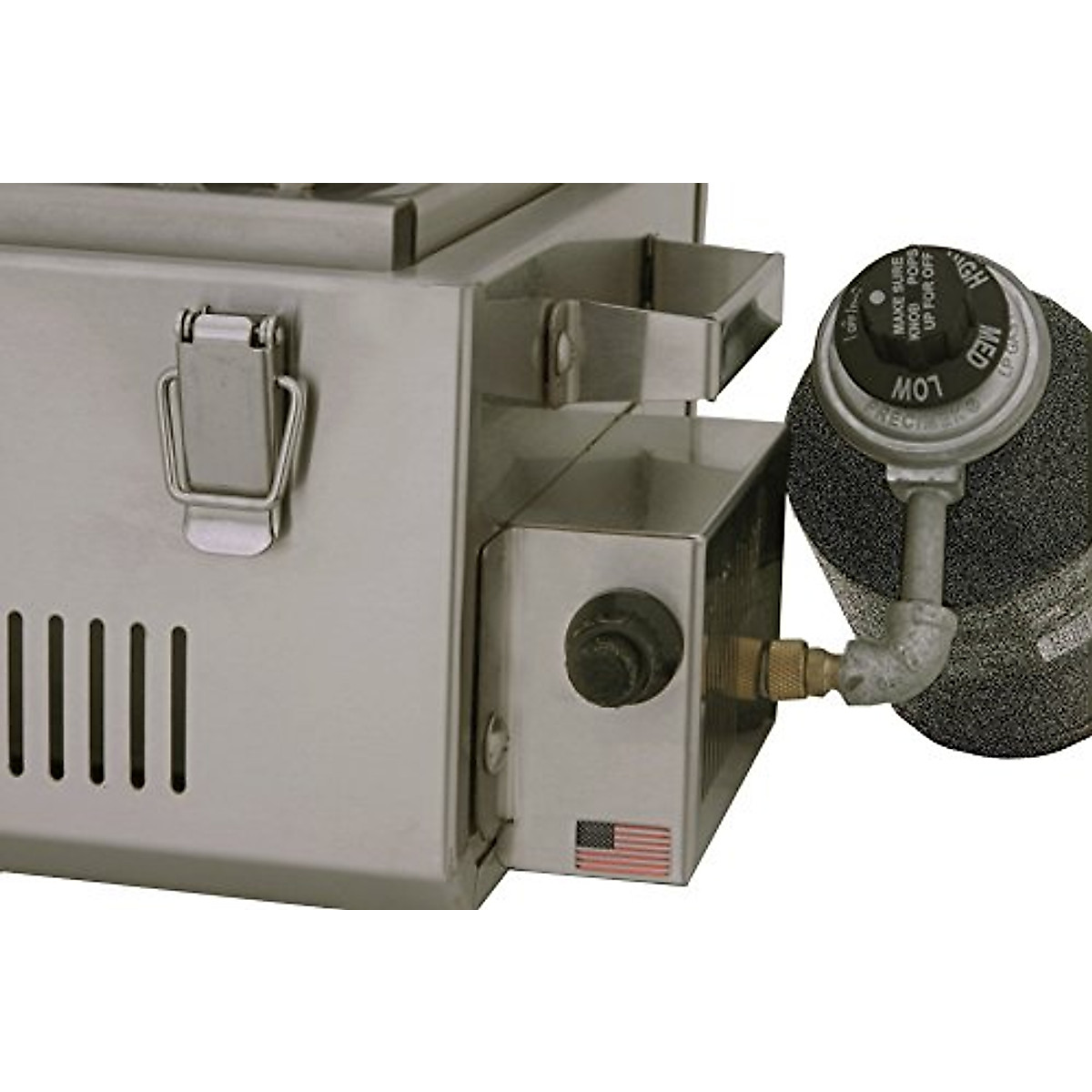 Solaire SOL-IR17BWR Anywhere Portable Infrared Warming Rack Gas Grill, Stainless Steel