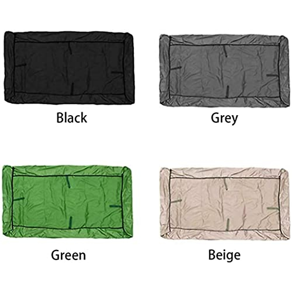 Swing Top Cover Swing Canopy Replacement Cover,Swing Canopy Cover Waterproof Hammock Cover Top Outdoor Garden Chair Sunscreen Cover Top Cover for Seat Furniture (Cover Only)