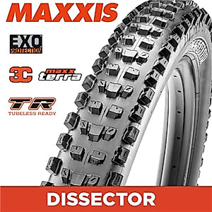 Maxxis Dissector 29 x 2.4 inches, 1302914155 WT 60 TPI Folding 3C MaxxTerra EXO/TR