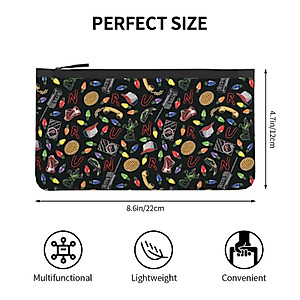 MOLTO BELLA small Cosmetic Toiletry Organizer Makeup Bag For Women Men Travel Bag (Stranger School Things)