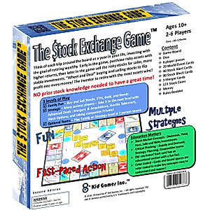 Stock Exchange Game - Family Friendly (10+) Board Game.