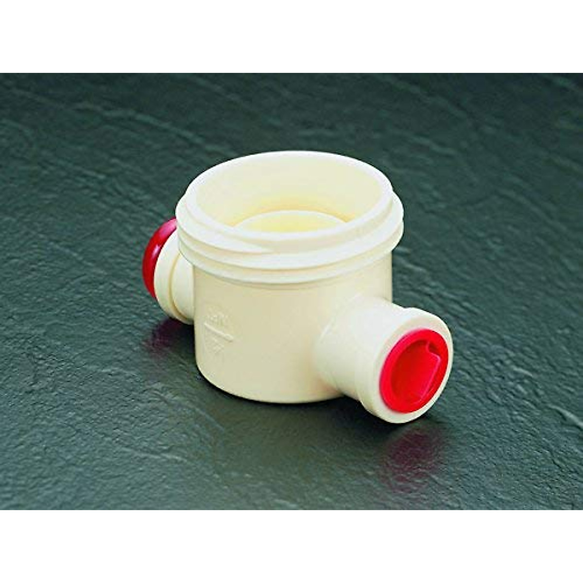 Caplugs CPT-2X CPT Series – Plastic Center Pull-Tab Tapered Plug, 1000 Pack, Red LD-PE, Flange OD 0.56" x Plug ID 0.397" Hole Protection, Leak Prevention, Masking, Powder Coating (QCPT2XQ1)