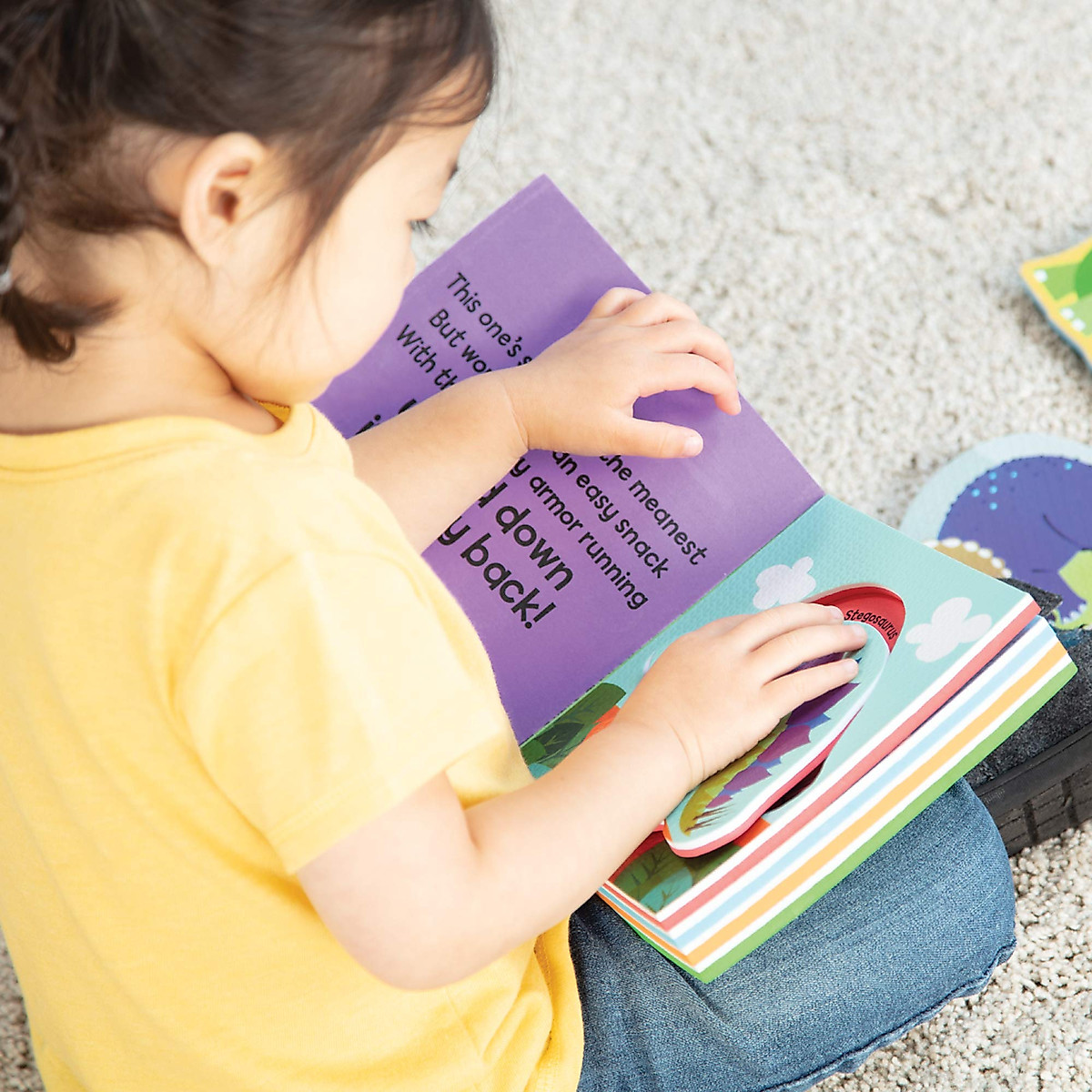 Melissa & Doug Children's Book - Soft Shapes: Dinosaurs (Foam First Puzzle Book)