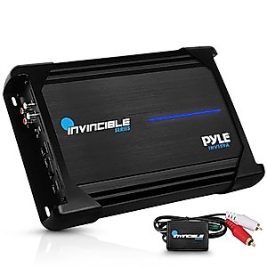 Pyle 9” Class AB Mosfet Amplifier - Invincible Series Monoblock Amp, 1 Channel 2000 Watts Max, Mosfet PWM Power Supply, High-Current Dual Discrete Drive Stages, Advanced Protection Circuitry