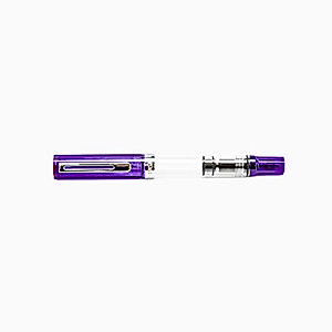 TWSBI ECO Transparent Purple Fountain Pen F nib