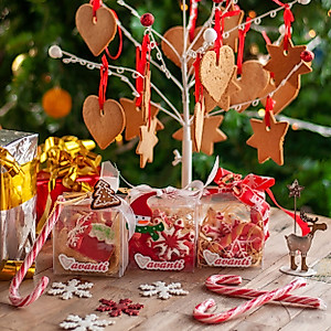 Gift Boxes, Clear Plastic Favor Box, 3x3x3 Inch, 50 Pack, Transparent, Small, Square, Storage Bins, Empty Boxed Containers, Wedding, Party, Birthday Present, Candy, Cookie, Cupcake, Jewelry