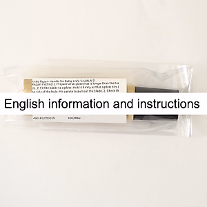 Knife Handle Japanese Chef Knife Repair Handle Knife Natural Wood Handle Replacement Nakiri Deba Yanagiba (Nakiri-1)