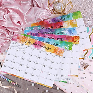 Magnetic Calendar 2025-2026 - JUL 2025 - DEC 2026, Calendar 2025-2026, Magnetic Monthly Calendar, 8" x 10", Tear-off Pad, 18 Months Calendar 2025-2026