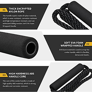 Gnellkoor Marine Grade Polyester Cooler Handles for YETI & RTIC Coolers, 2 Pack, Replacement for Part #20110010014