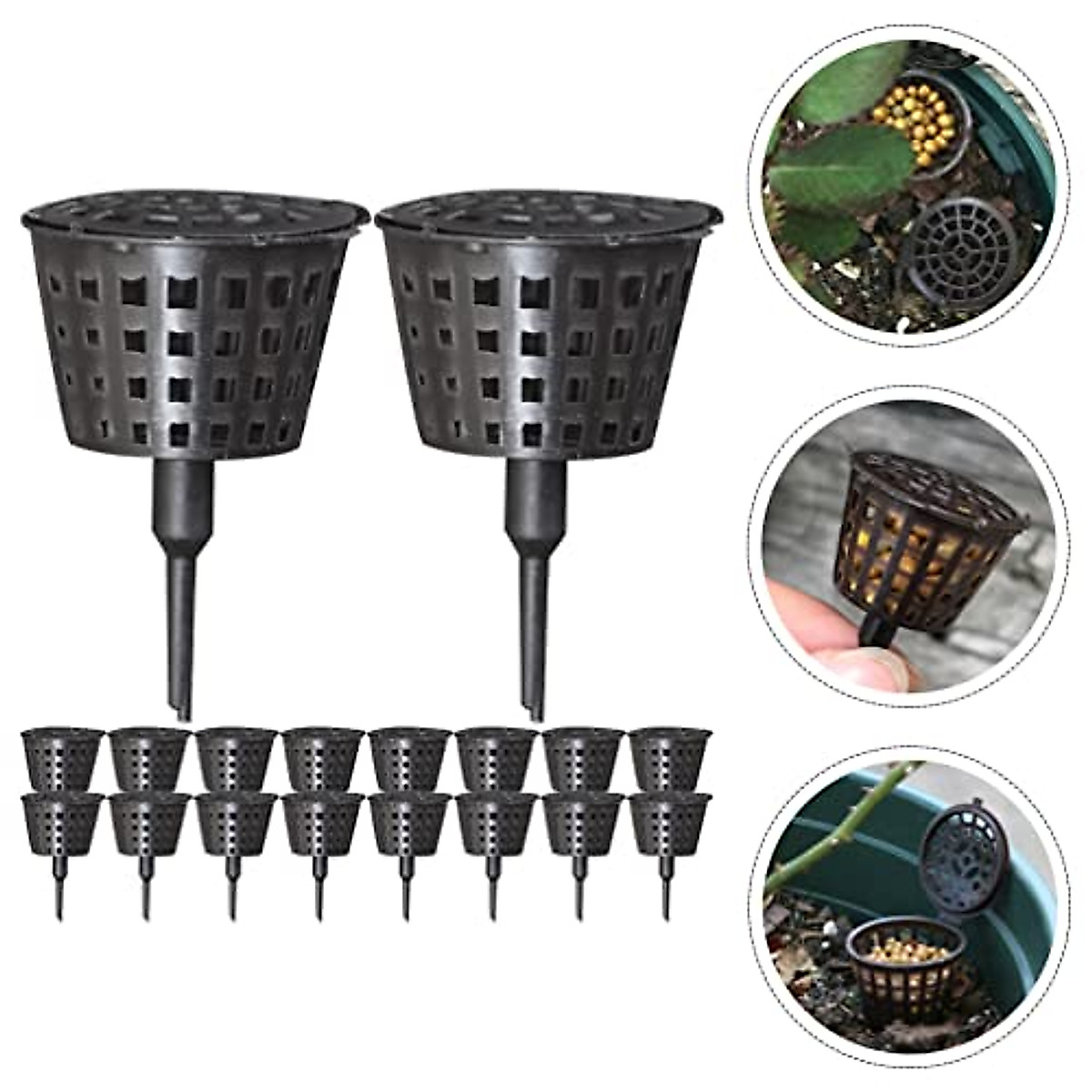 HANABASS Orchid Food Orchid Food Orchid Food 30pcs Potted Plant Fertilizer Box Bonsai Fertilizer Baskets Gardening Supplies Orchid Planter Blood Meal Blood Meal Blood Meal