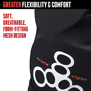 Triple Eight Bumsaver Men's Padded Shorts for Skateboarding, Snowboarding and Skiing, Black, Small