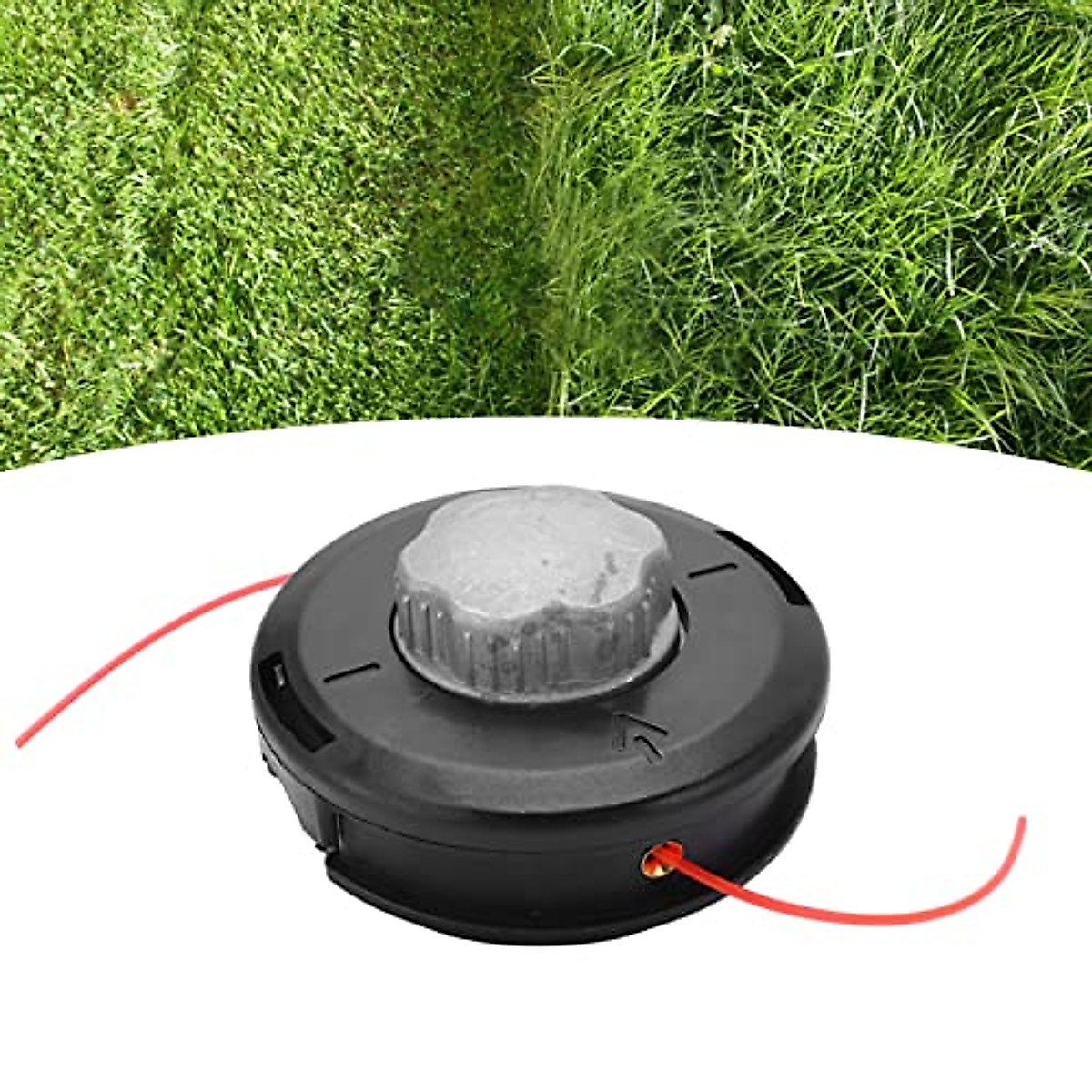 YYQTGG Trimmer Head, Brush Cutter Head Practical Durable Portable Sturdy for Garden(Type 2)