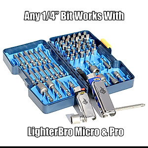 LighterBro Micro Compact Stainless Steel Lighter Sleeve