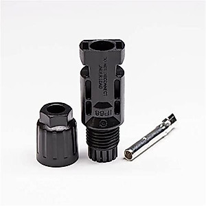 Elecbee Solar PV Panel Mount Connector One Pair Male Female Solar Connector