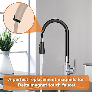 RP80977 Magnet Replacement Kit for Delta Kitchen Faucet, Faucet Plumbing Replacement Parts for Delta Faucet Repair Parts