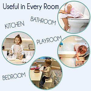 My Bambino Personalized Princess Castle Step Stool Bench Seat for Girl's