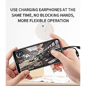 Headphone Adapter Splitter for Lightning to Audio Jack and Charger Extender Earphone Charging for iPhone 11 12Mini pro max xs xr x se2 7 8plus for ipad air Cable Converter for Apple MFI Certified