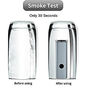 Purecubic Gray Personal Air Purifier Necklace Portable Hanging Neck USB Mini Kids Small Battery Power Necklace Air Purifier No Filter