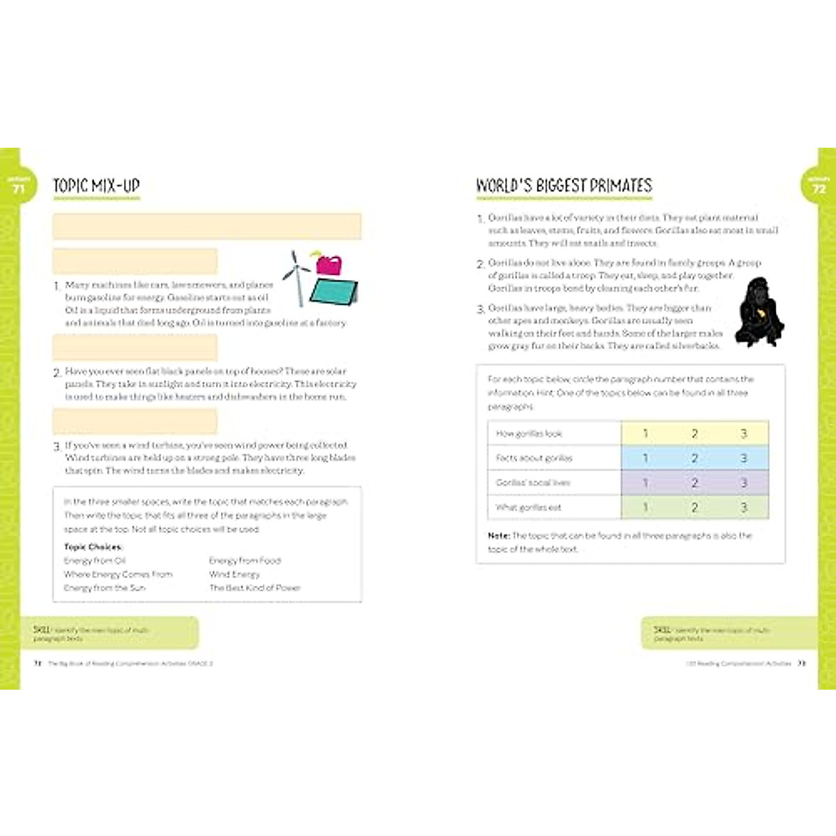 The Big Book of Reading Comprehension Activities, Grade 2: 120 Activities for After-School and Summer Reading Fun