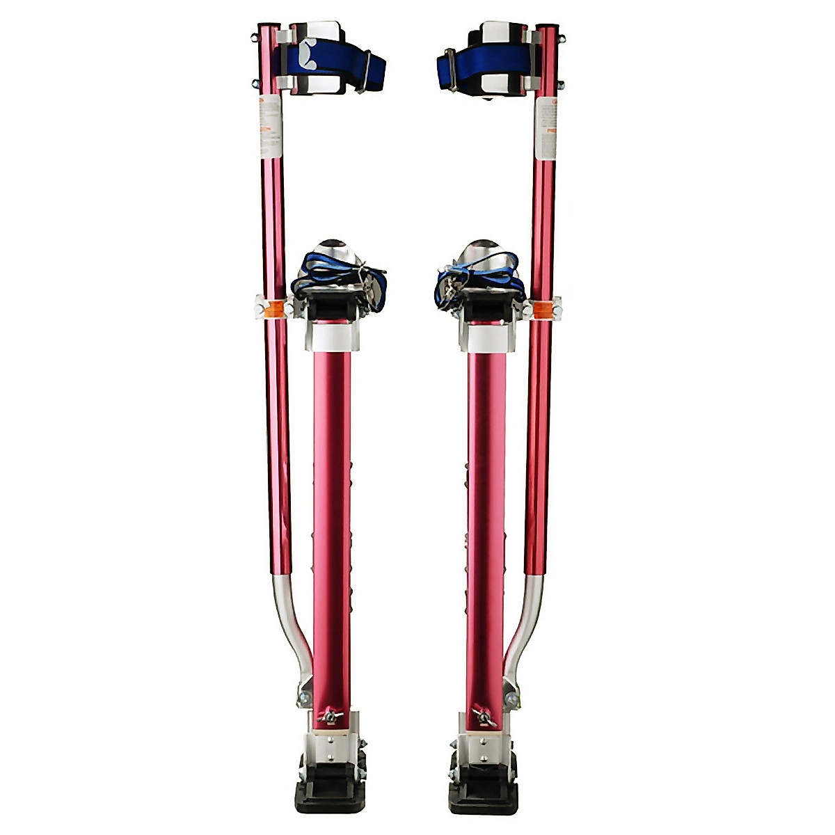 PENTAGON TOOLS A-PT10471118 Professional 18"-30" Red Drywall - Painting - Work Stilts Aluminum