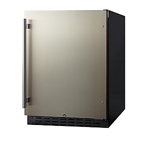 Summit Appliance Summit AL55 Summit AL55 24 Inch Wide 4.2 Cu. Ft. ADA Compliant Compact Refrigerator with Locking Door